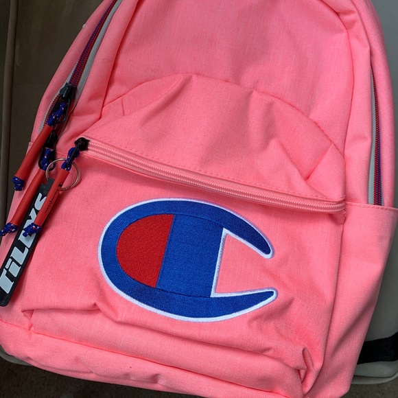 Champion | Bags | Champion Supercize Pink Bow Heather Mini Backpack ...